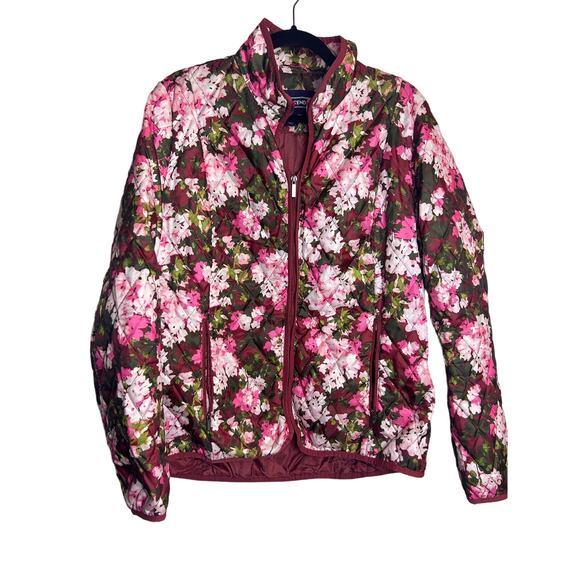 Lands' End | Jackets & Coats | Lands End Floral Quilted Packable Jacket ...